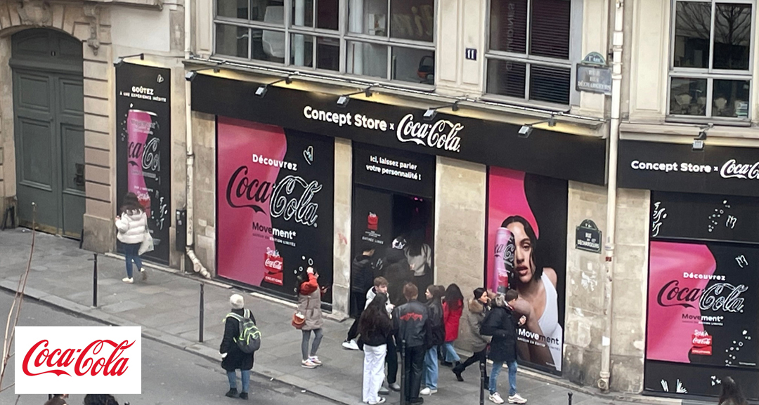 Coca Cola Creations Pop Up Store avec Rosalia @ Cremerie de Paris & VB.com